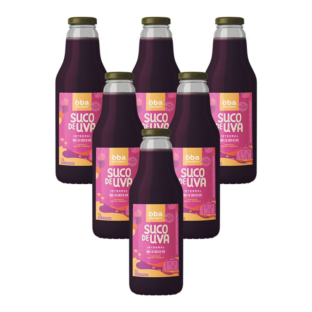 Caixa de Suco de Uva Tinto Integral Oba Bem Querer 1 L 6 Unidades ... Caixa de Suco de Uva Tinto Integral Oba Bem Querer 1 L 6 Unidades ...