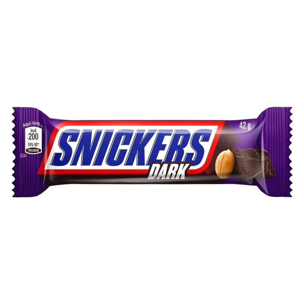 Chocolate Snickers Dark 42 G | Oba Hortifruti