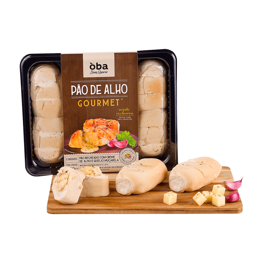 Pao De Alho Gourmet Oba Bem Querer 360g | FastStore PDP Pao De Alho Gourmet Oba Bem Querer 360g | FastStore PDP