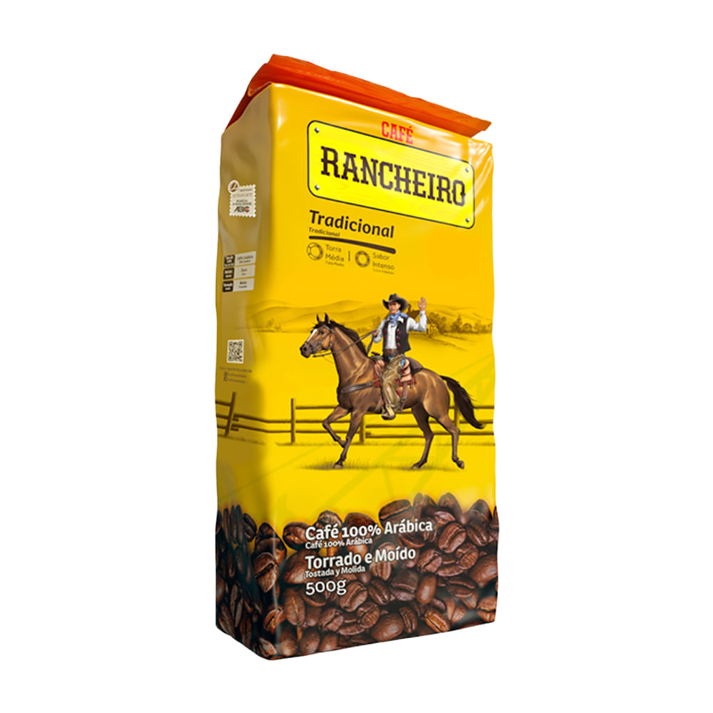 Cafe Torrado E Moido Tradicional Rancheiro 500 G | Oba Hortifruti Cafe Torrado E Moido Tradicional Rancheiro 500 G | Oba Hortifruti