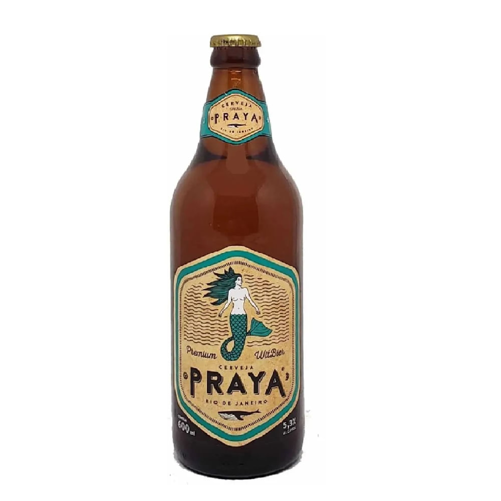 Cerveja Praya Witbier 600ml | Oba Hortifruti