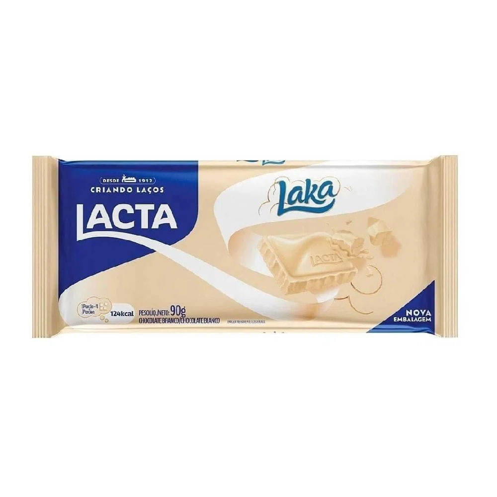 Barra De Chocolate Laka Lacta 80 G | Oba Hortifruti
